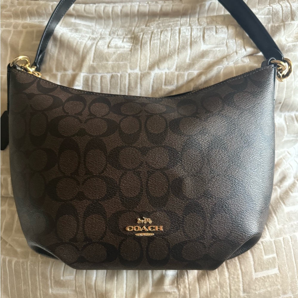 Original Coach Signature Leather Coach Bag - Gem